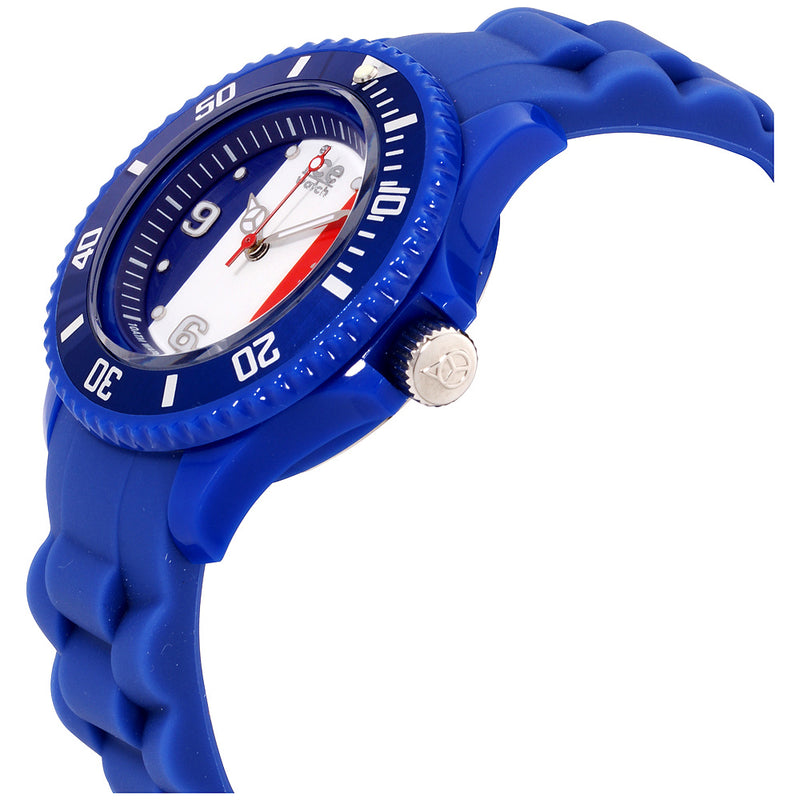 Ice-World 36mm / Blue White Red / Blue | Multi-Color Dial – Watch Gang