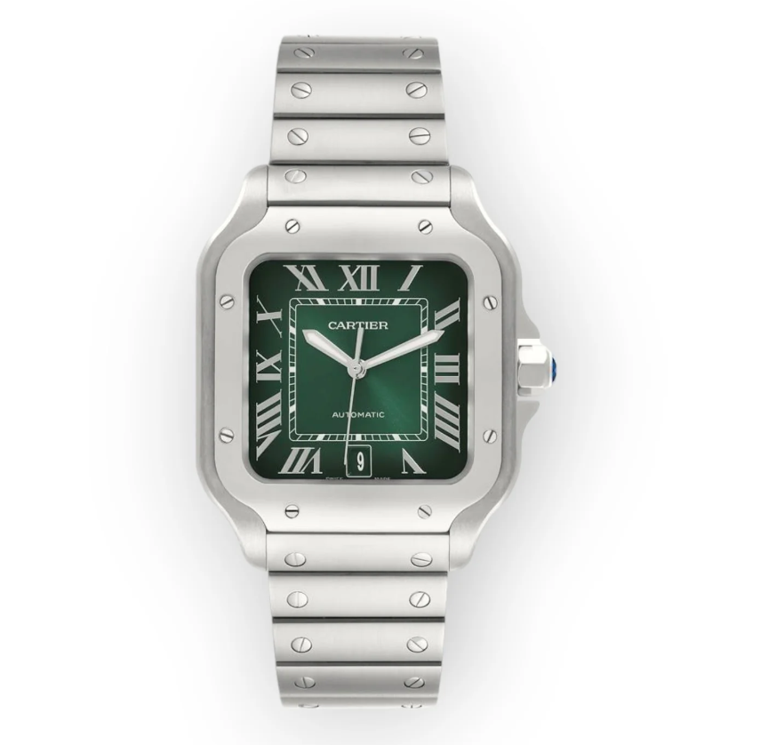 Santos De Cartier Green Dial | Green Dial – Watch Gang
