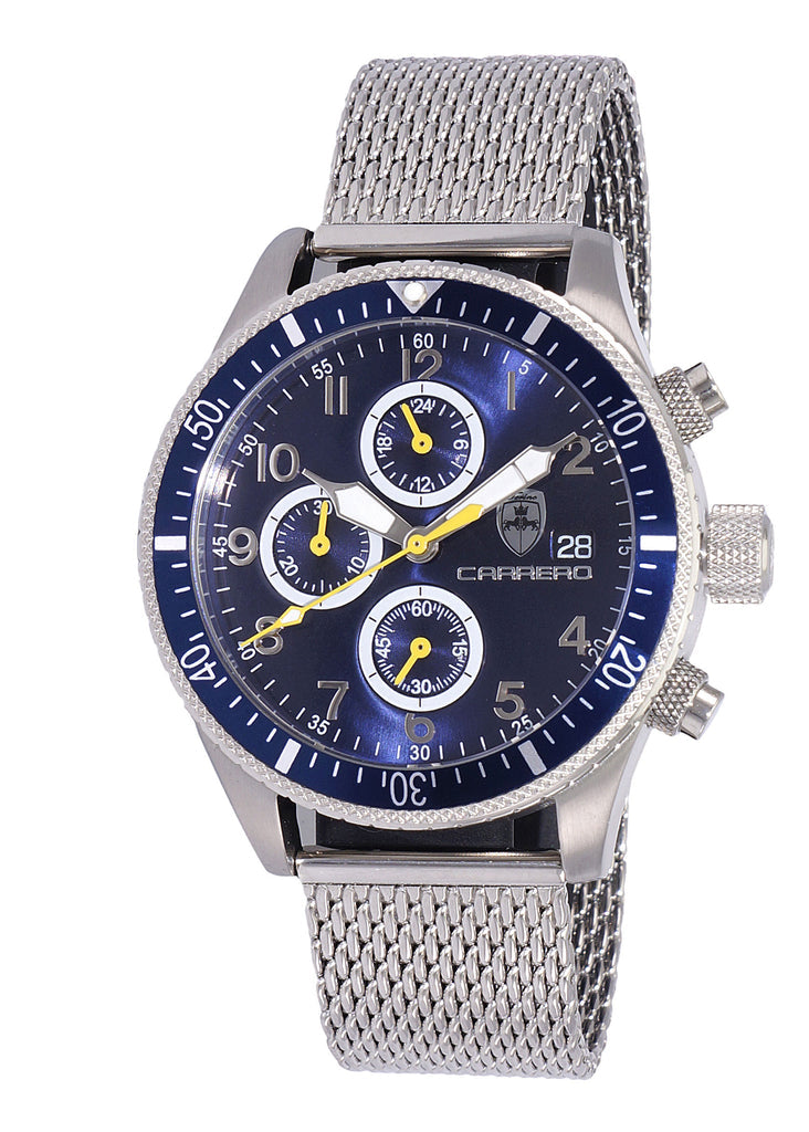 Laser Graph BLUE | Blue Dial – Watch Gang