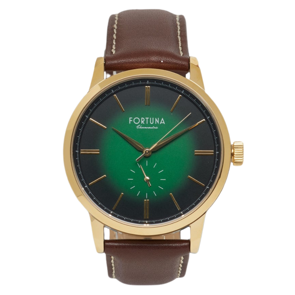 Fortuna Lincoln Small Second Fume Green | Green | FR-0002-03 – Watch Gang