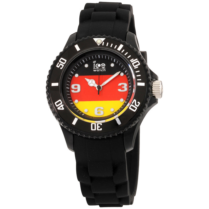Ice-World 40mm / Black Red Yellow / Black | Multi-Color Dial – Watch Gang
