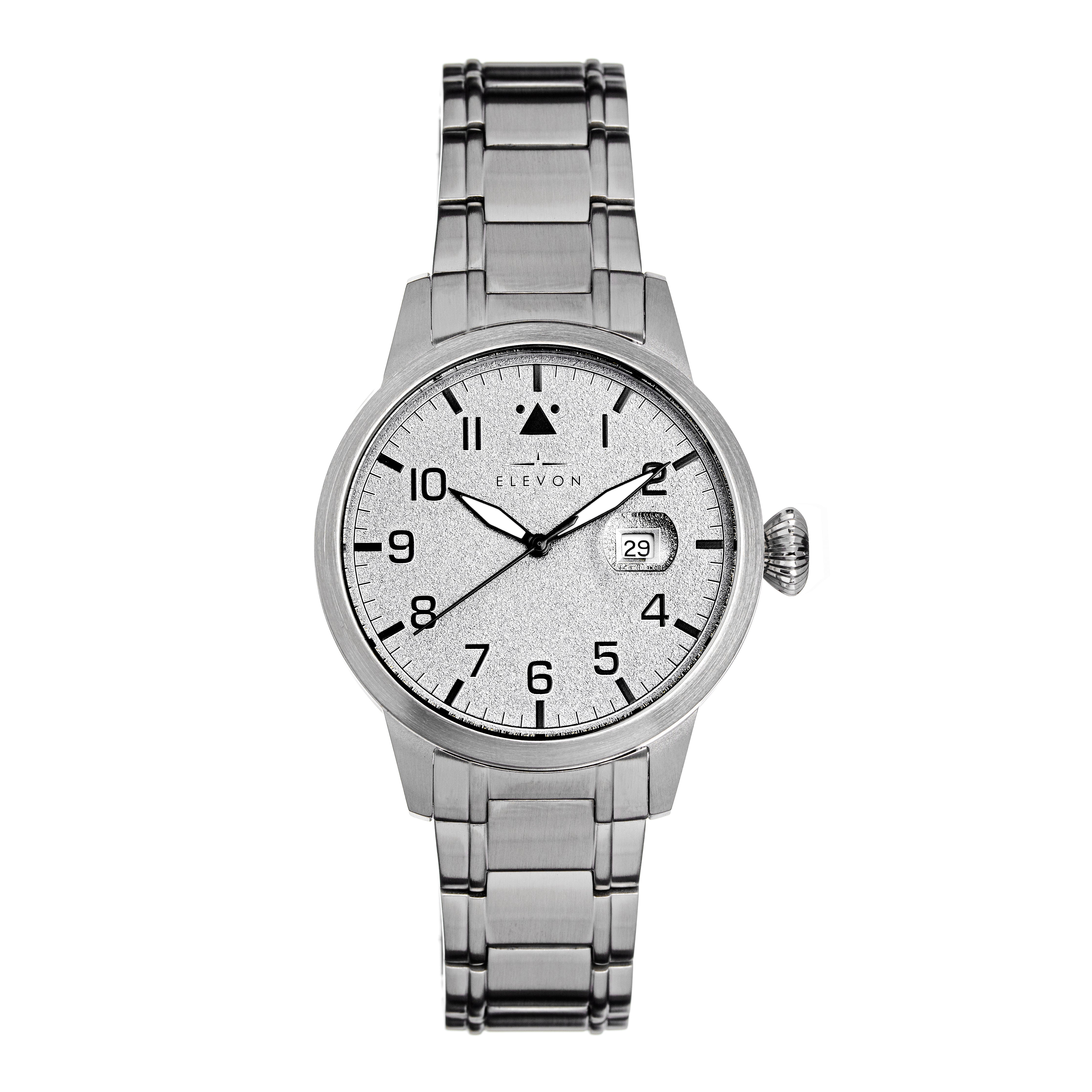 Elevon Stealth with Date Silver | Silver | ELE124-1 – Watch Gang