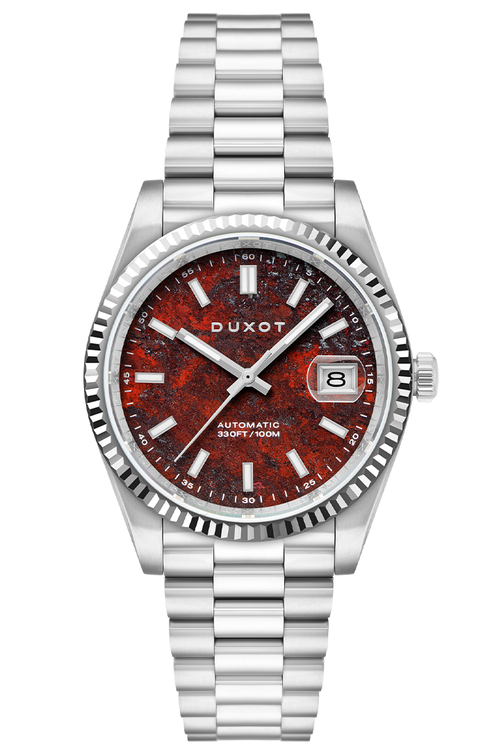 Marcel Automatic Lapidary Limited Edition Red / Stainless Steel | Red ...