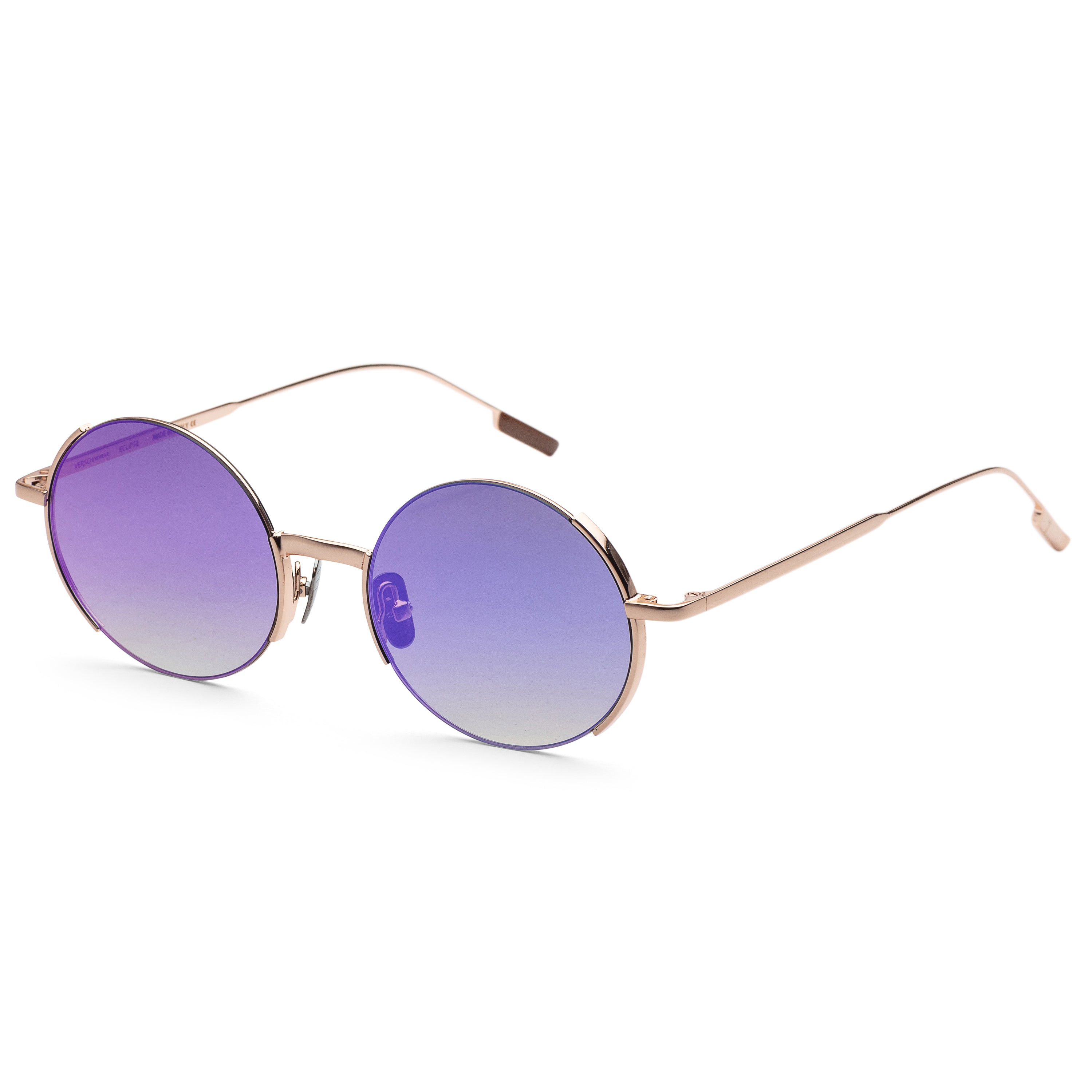 Verso Eclipse Rose Gold Blue Frame, Blue Lens | | IS1007-G – Watch Gang
