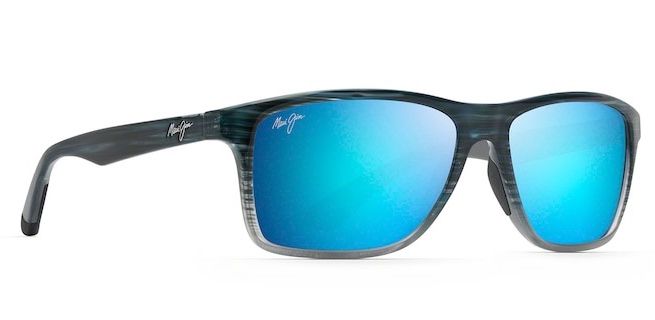 Maui Jim ONSHORE UNISEX / BLUE BLACK STRIPE FADE / BLUE HAWAII | | B798 ...