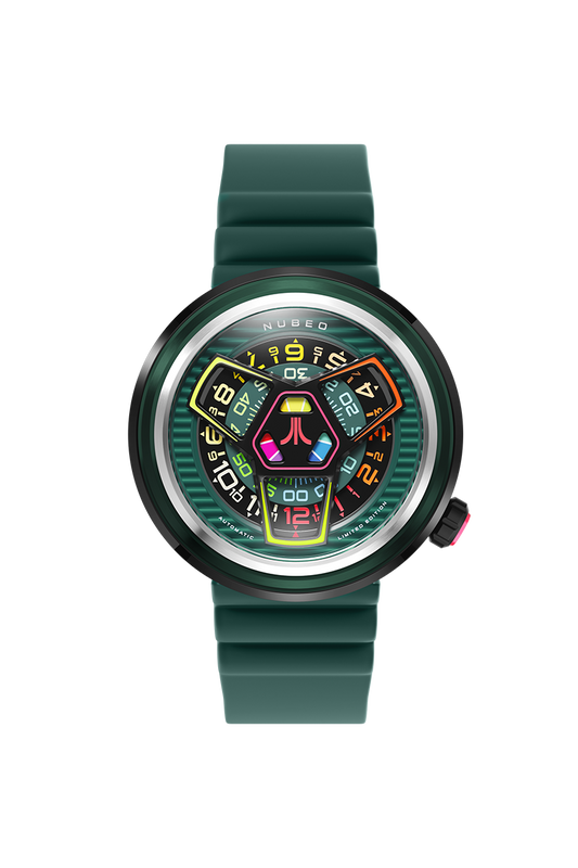 Ventana Automatic Atari Retro Gamer Limited Edition Green / Rubber ...