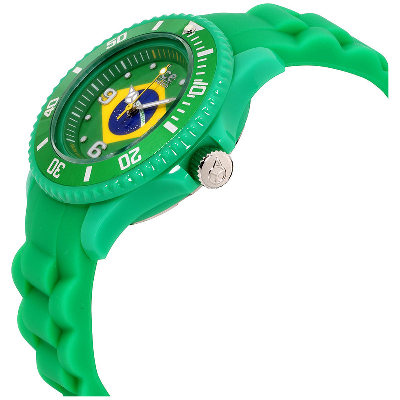 Ice-World 40mm / Green and Yellow / Green | Multi-Color Dial – Watch Gang