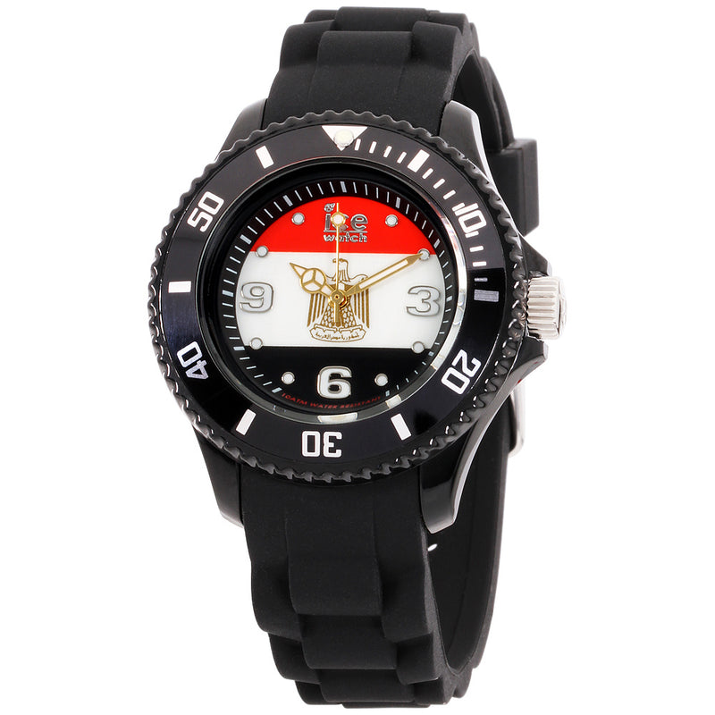 Ice-World 40mm / Red White Black / Black | Multi-Color Dial – Watch Gang