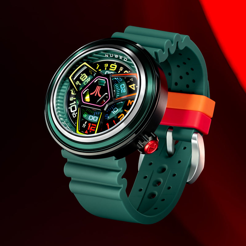 Ventana Automatic Atari Retro Gamer Limited Edition Green / Rubber ...