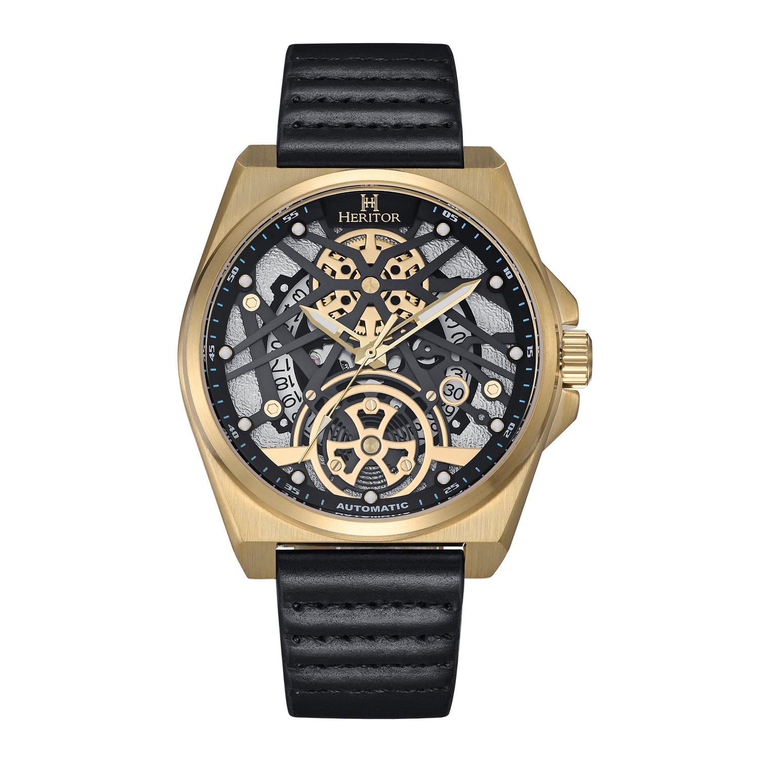 Romero Gold | Black Dial – Watch Gang